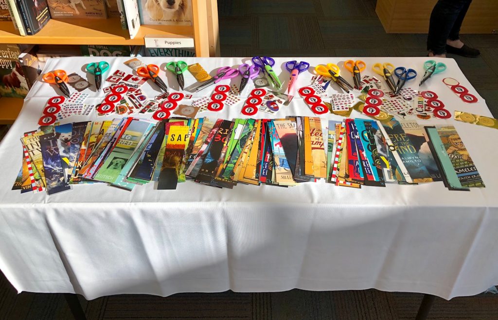 Craft table – Manitoba Young Readers' Choice Awards